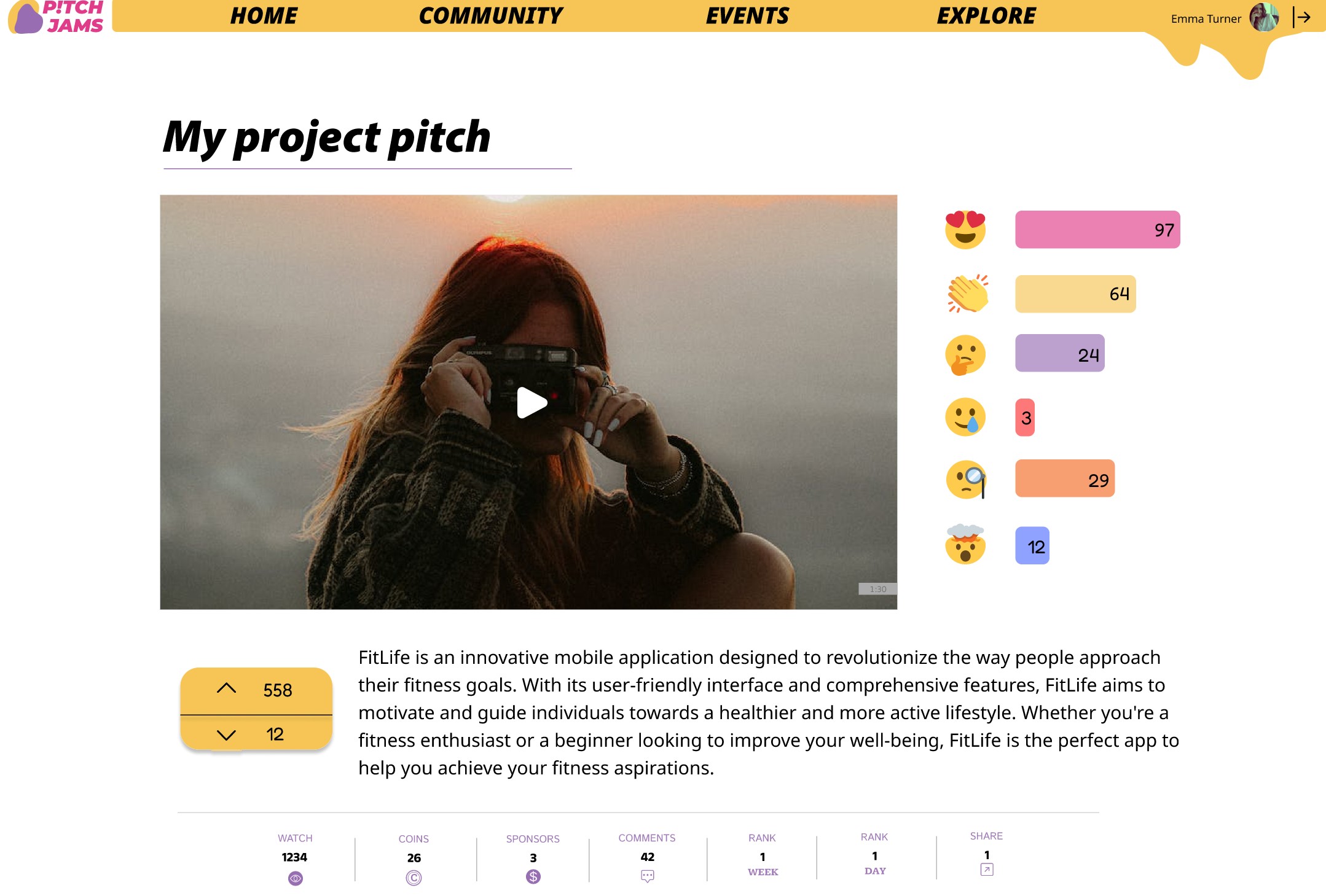 Pitch Jams A Website To Crowdfund Your Ideas This Is Celia